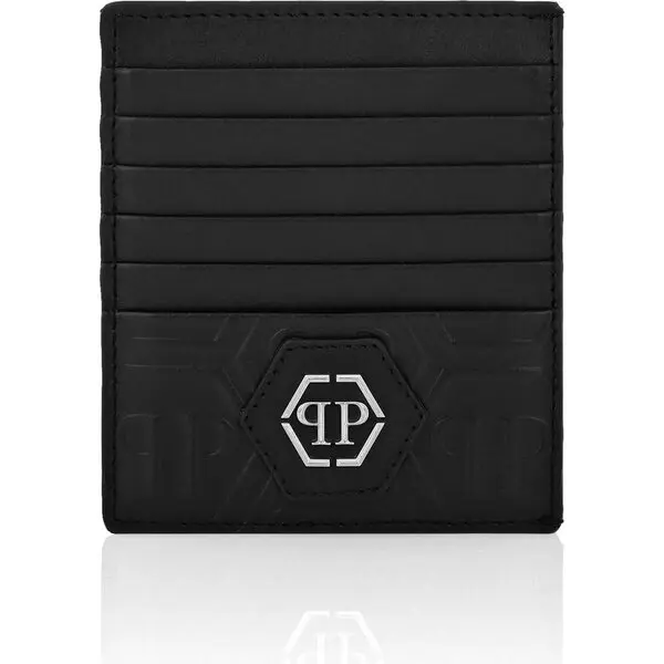 Philipp Plein Credit Cards Holder Monogram