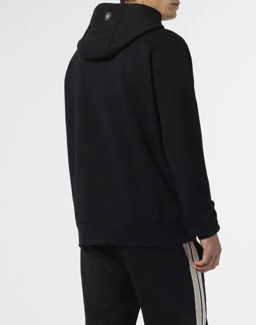Philipp Plein Hoodie Sweatshirt Gothic Skull