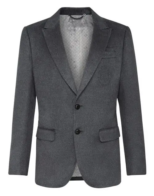 BILLIONAIRE Blazer Crest - Darkgrey