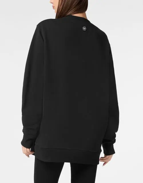 Philipp Plein Pullover Round Neck Ls Cars Racing