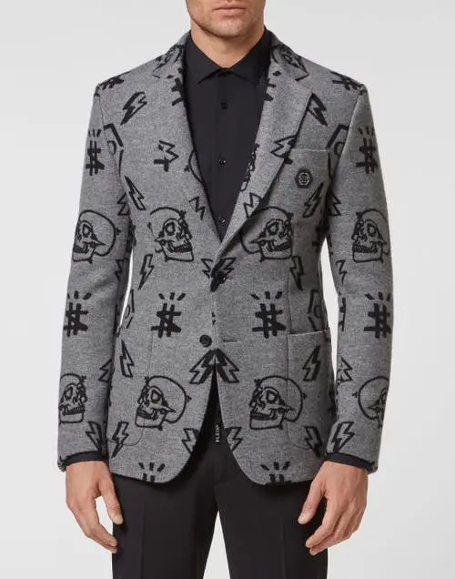 Philipp Plein Blazer Skull And Plein