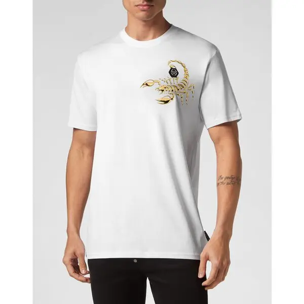 Philipp Plein T-shirt Round Neck Scorpion