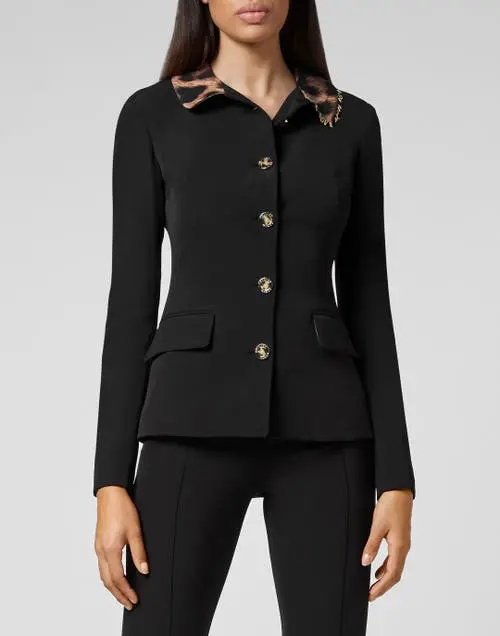 Philipp Plein Cady Jacket Leopard