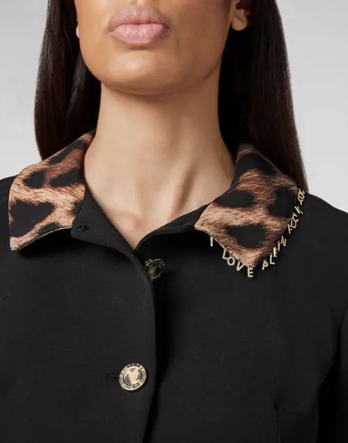Philipp Plein Cady Jacket Leopard