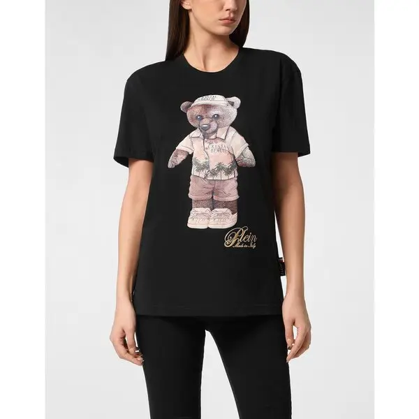 Philipp Plein T-shirt Fit Teddy - Black