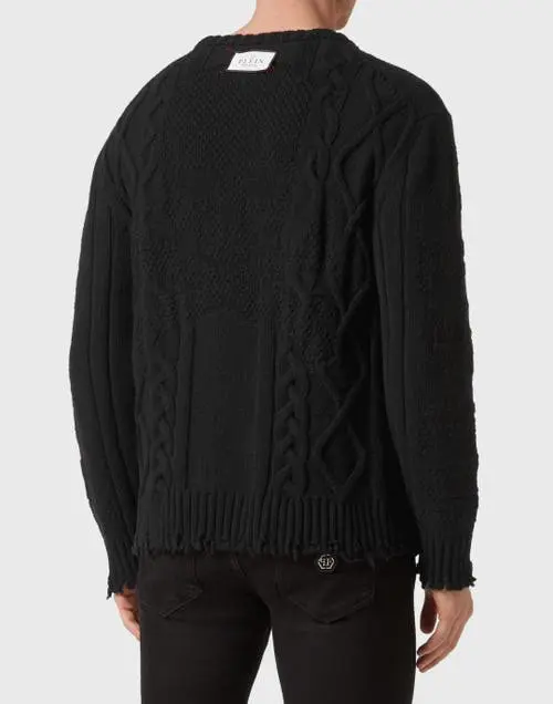 Philipp Plein Pullover Round Neck Skull&bones