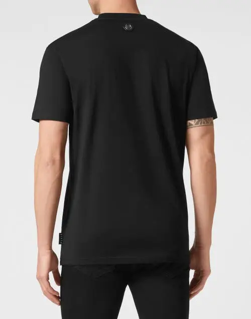 Philipp Plein T-shirt Round Neck Ss Baroque Skull
