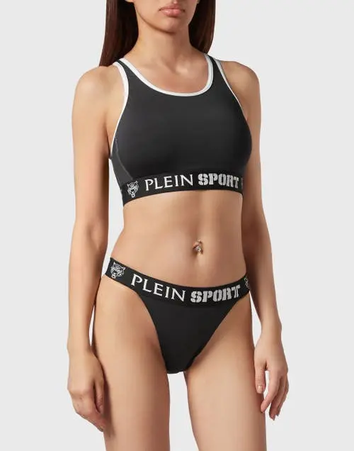 PLEIN SPORT Bikini Tiger - Black