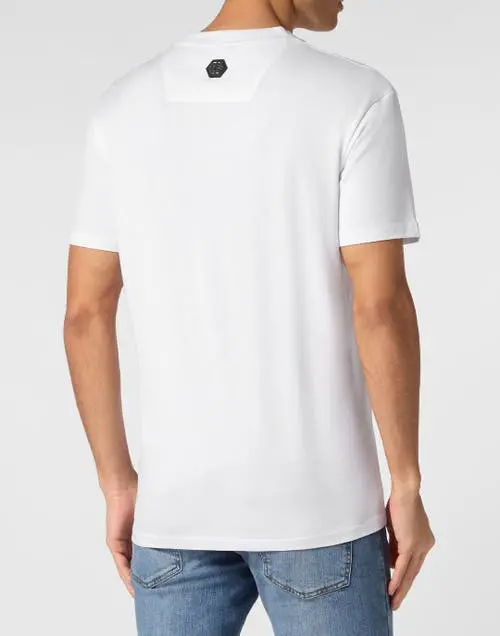 Philipp Plein T-shirt Round Neck Hexagon