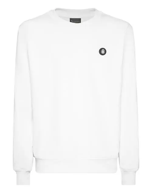 BILLIONAIRE Roundneck Sweatshirt Ls - White