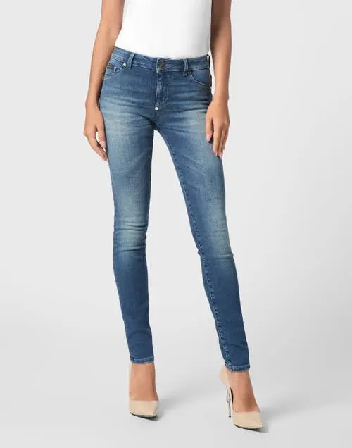Philipp Plein Denim Jeggings - Deepseablue
