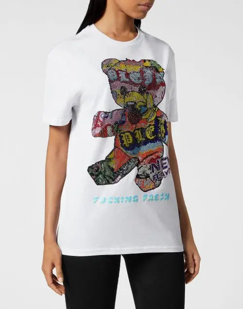 Philipp Plein T-shirt Fit Tutti Frutti - White