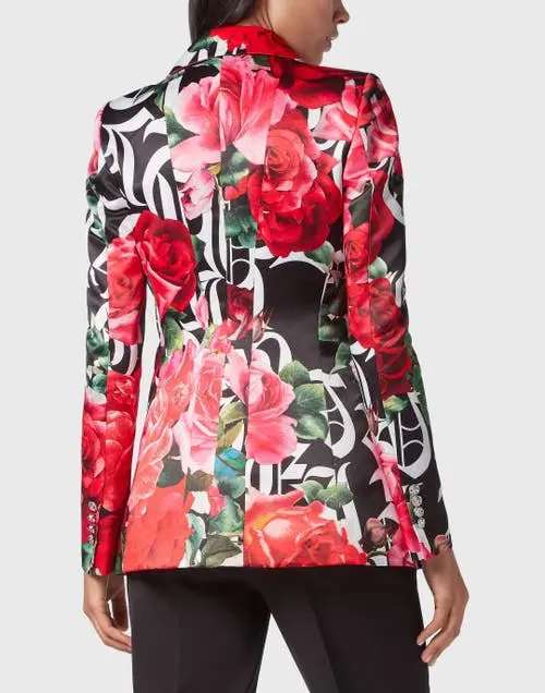 Philipp Plein Double-breasted Blazer Dark Romance