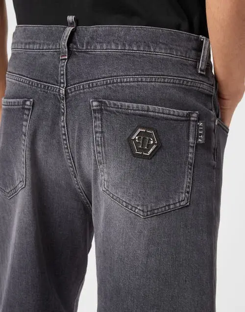 Philipp Plein Denim Shorts Formentera Fit