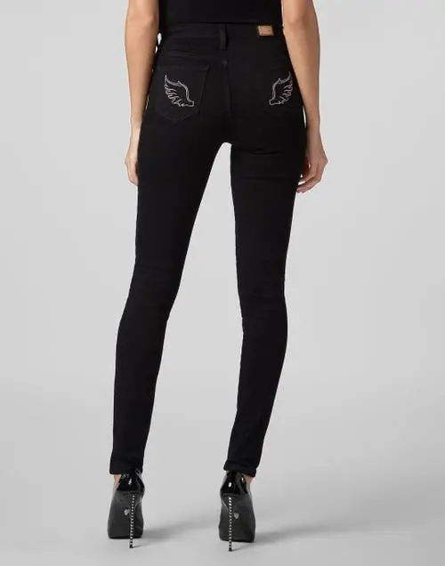 Philipp Plein High Waist Jegging Angel