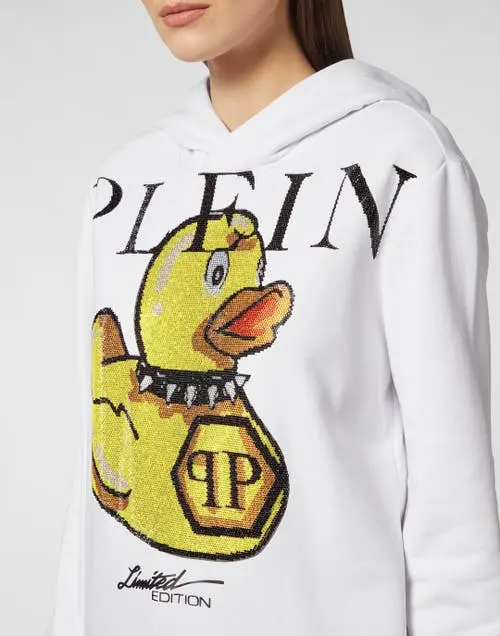 Philipp Plein Hooded Sweatshirt Duck