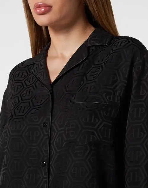 Philipp Plein Pijama Shirt Monogram