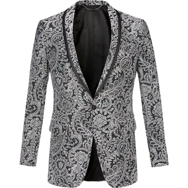 BILLIONAIRE Blazer - Black/silver