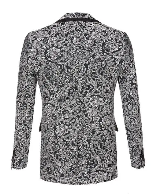 BILLIONAIRE Blazer - Black/silver