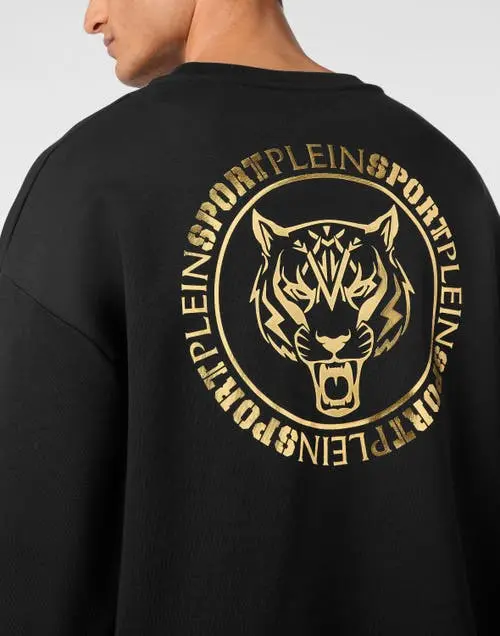PLEIN SPORT Sweatshirt Ls Roundneck Label