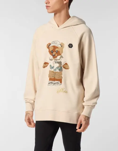 Philipp Plein Hoodie Teddy Beach
