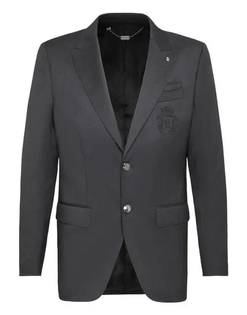 BILLIONAIRE Blazer Crest - Grey