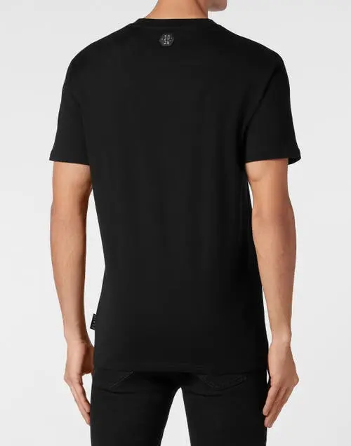 Philipp Plein T-shirt Round Neck Ss Tattoo - Black