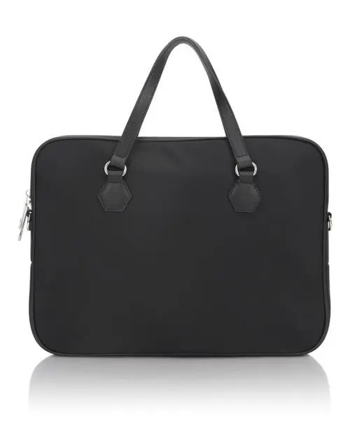 Philipp Plein Nylon Laptop Bag