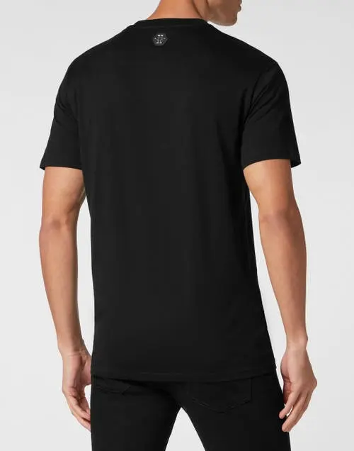 Philipp Plein T-shirt Round Neck Ss Skeleton