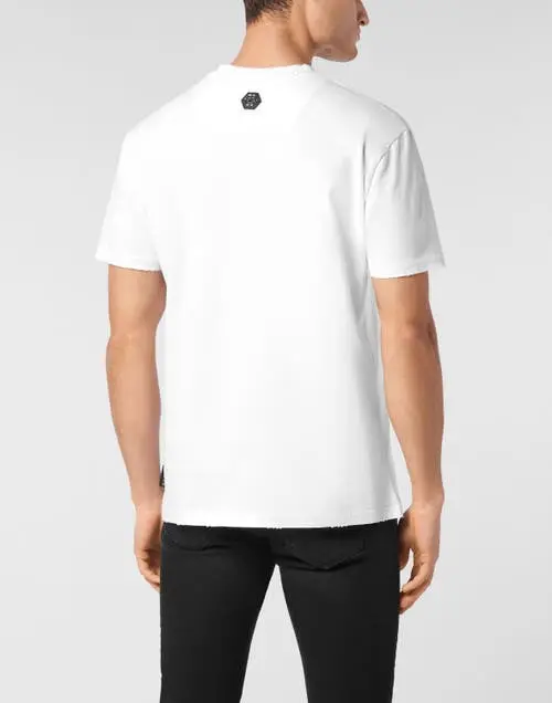 Philipp Plein T-shirt Round Neck Ss Cote D Azur