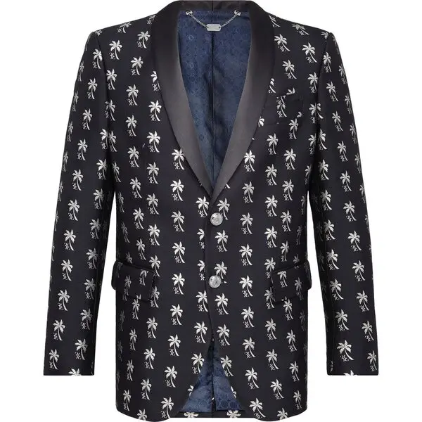 BILLIONAIRE Blazer Palms - Darkblue