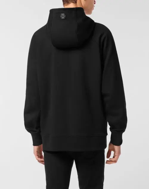 Philipp Plein Hoodie Basic Strass Signature