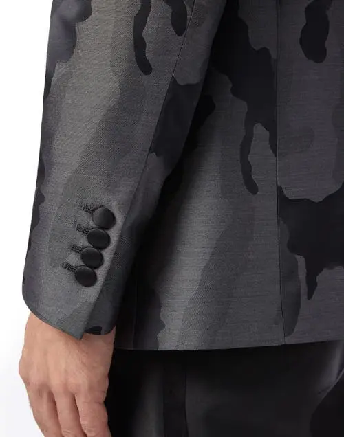 BILLIONAIRE Blazer Camouflage - Grey