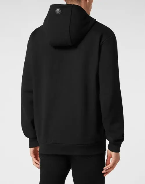 Philipp Plein Hooded Sweatshirt Gothic Plein