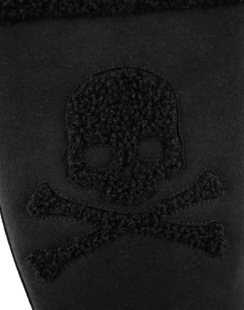 Philipp Plein Boots Mid Flat Skull&bones