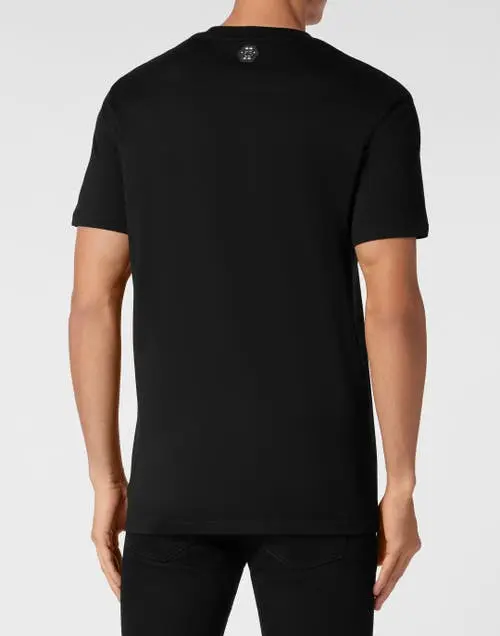 Philipp Plein T-shirt Round Neck Ss Skeleton