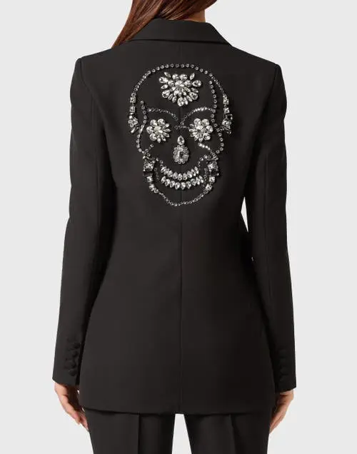 Philipp Plein Blazer Skull