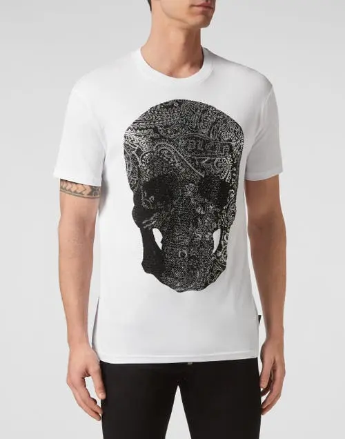 Philipp Plein T-shirt Round Neck Paisley
