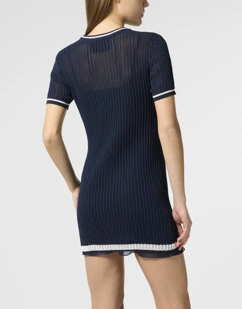 Philipp Plein T-shirt Dress Hexagon