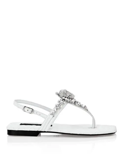 Philipp Plein Sandals Flat Skull