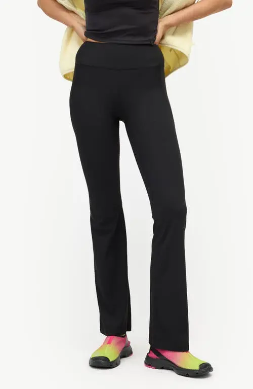 HALFDAYS Julie Flare Leggings - Black
