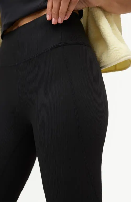 HALFDAYS Julie Flare Leggings - Black