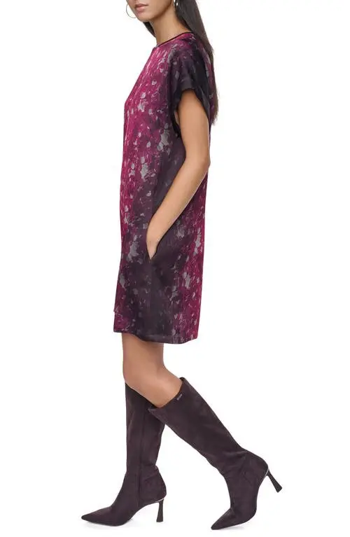 Dkny Printed Shift Dress