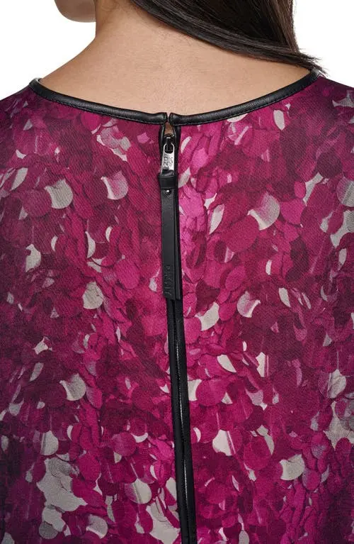 Dkny Printed Shift Dress