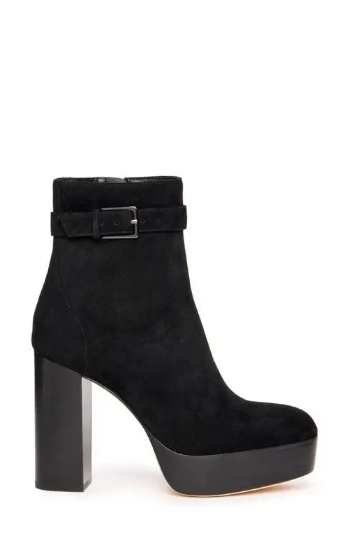 Paige Maris Leather Platform Bootie