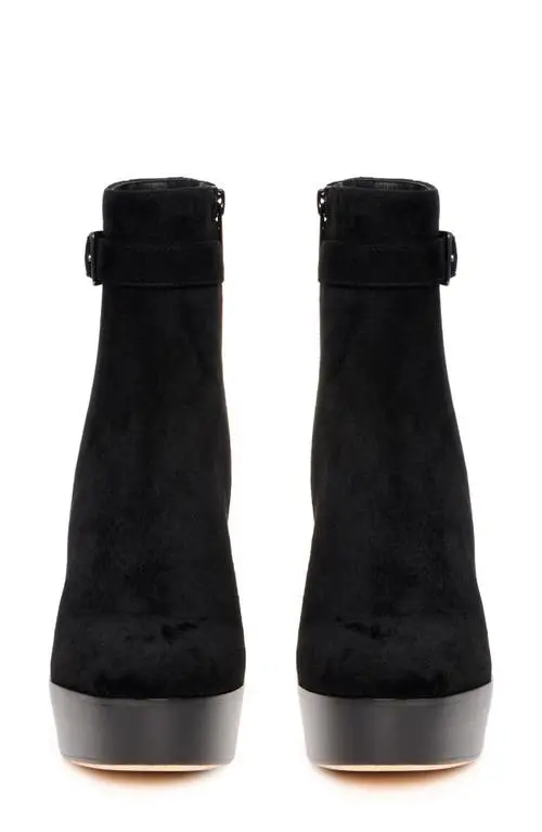 Paige Maris Leather Platform Bootie