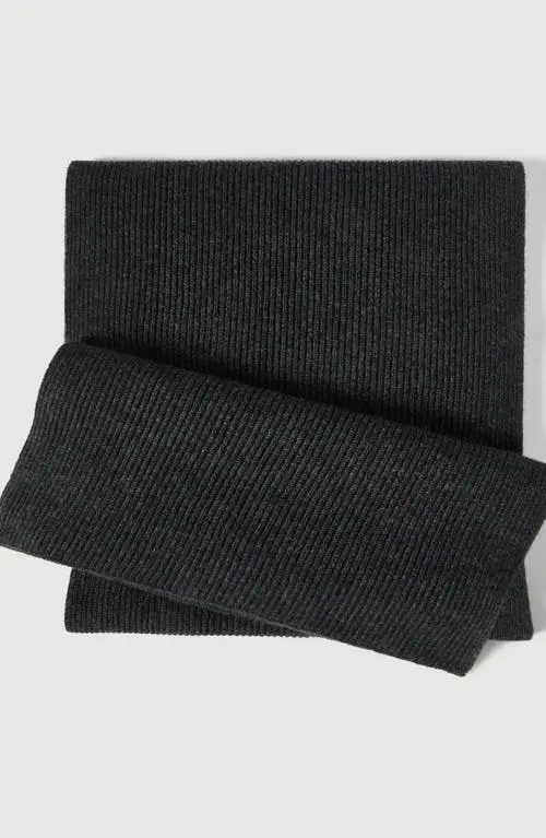 Brunello Cucinelli Cashmere English Rib Knit Scarf