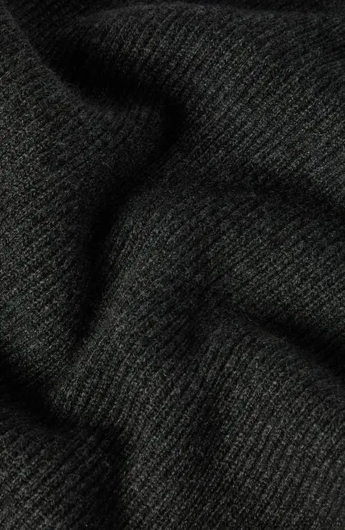 Brunello Cucinelli Cashmere English Rib Knit Scarf