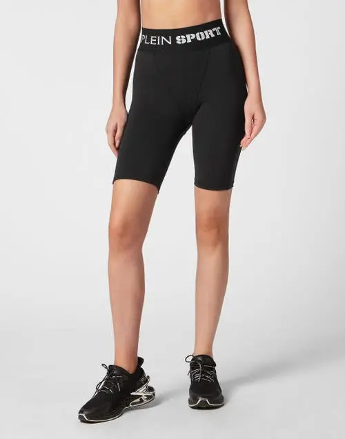 PLEIN SPORT Jogging Cyclist Push Up Leggings Basic