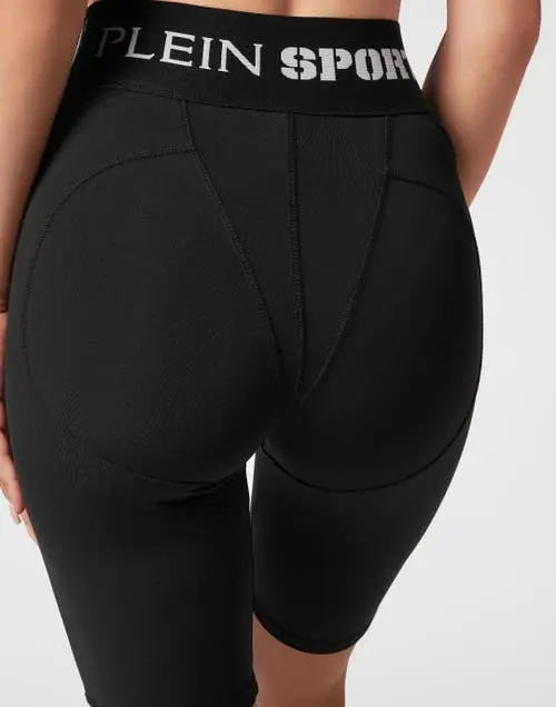 PLEIN SPORT Jogging Cyclist Push Up Leggings Basic
